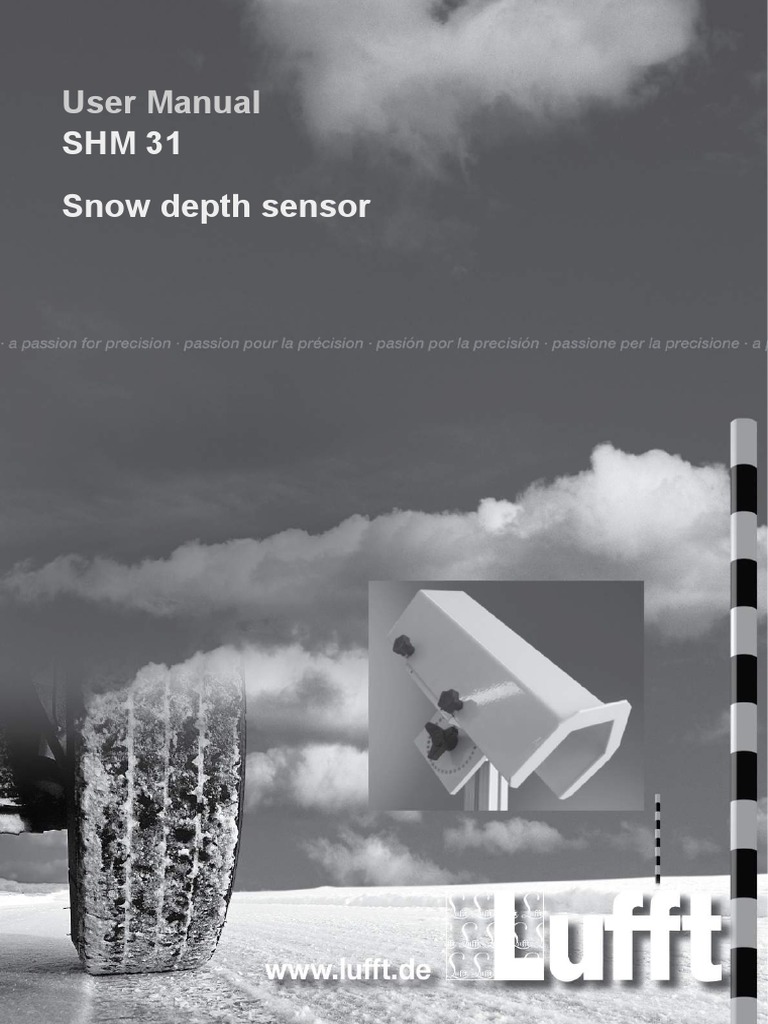 Manual Lufft SHM31 en | PDF | Electrical Engineering | Electronics Manual Lufft SHM31 en | PDF | Electrical Engineering | Electronics