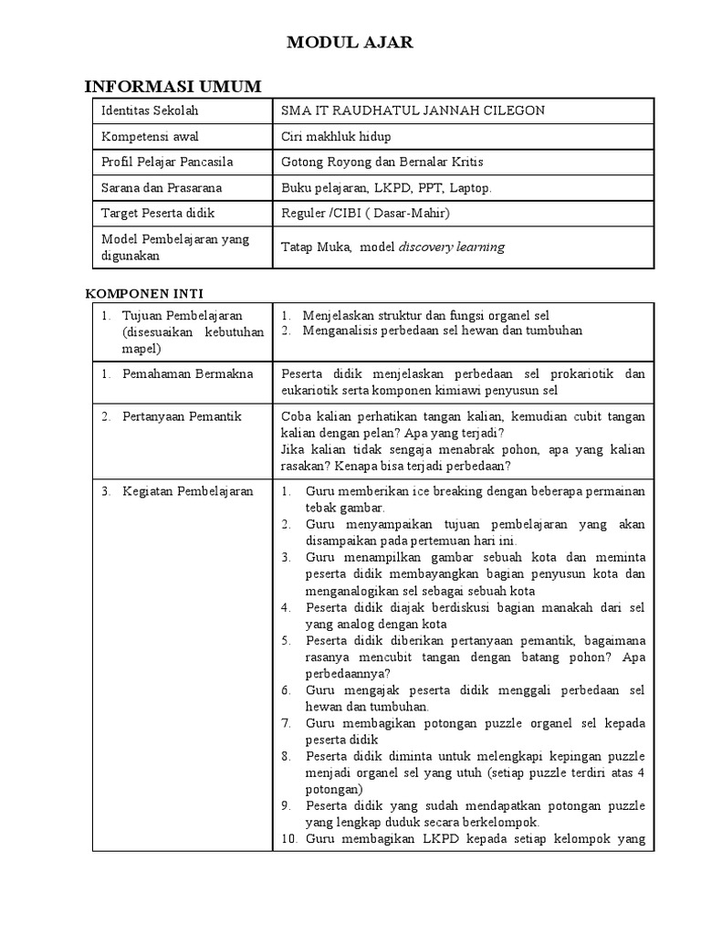Modul Pertumbuhan Dan Perkembangan | PDF | Karier & Perkembangan | Seni & Disiplin Bahasa