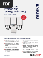 Se Three Phase Inverter With Synergy Technology 220v 230v Datasheet | PDF | Power Inverter ...