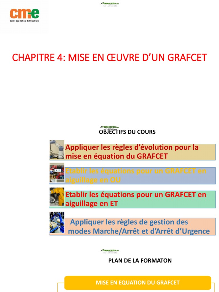 Mise en Equation D'un Grafcet | PDF