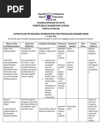 Action Plan On Reading Intervention For Struggling Readers | PDF ...