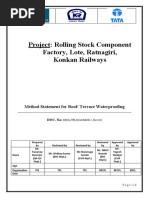 Method Statement - Cementitious Grouting | PDF | Concrete | Pump