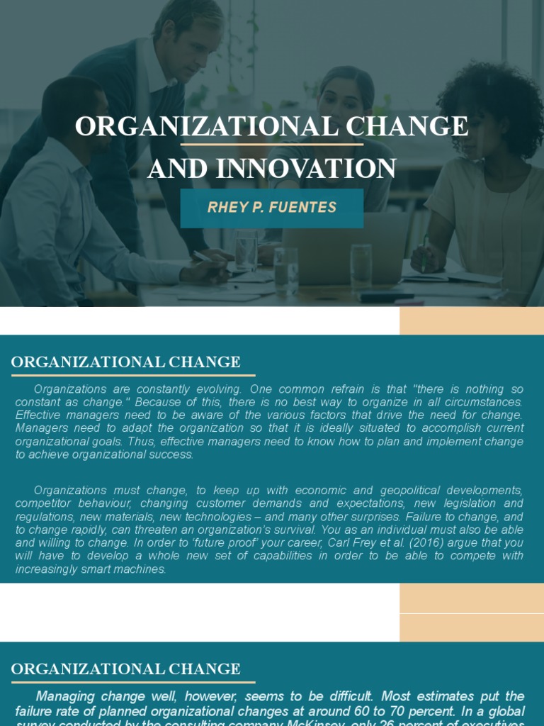 Organizational Change Models Explained | PDF | Behavioural Sciences ...
