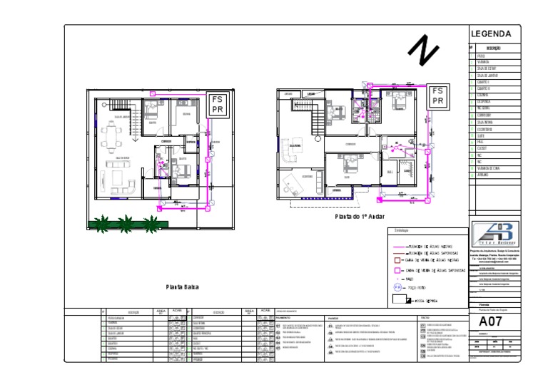 7-Planta de Rede de Esgoto | PDF