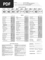 Pathfinder Spell Sheet | PDF