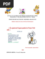 Corciovei Proiect Didactic Povestea Iepurasului de Paste PDF | PDF