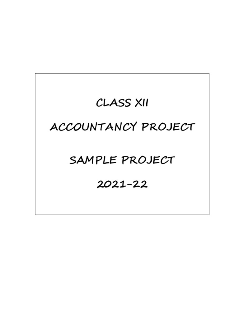 Class 12 Accountancy Project on Panasonic | PDF | Equity (Finance) | Debt
