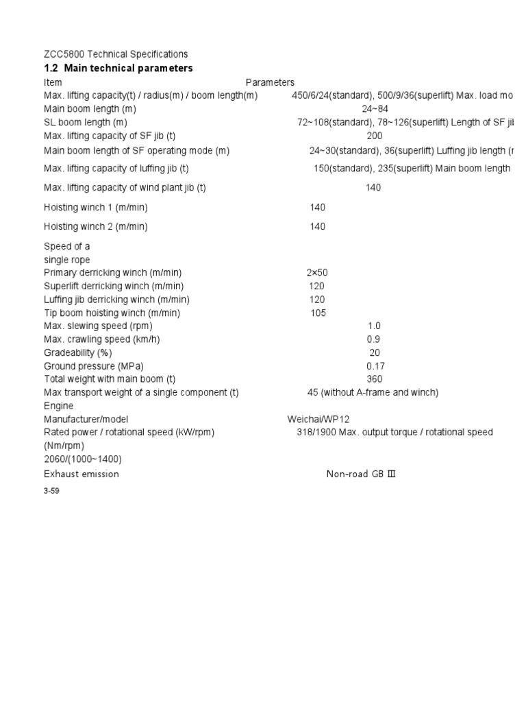 Pages From ZCC5800 - 27Y - A - 1-Technical Specifications | PDF