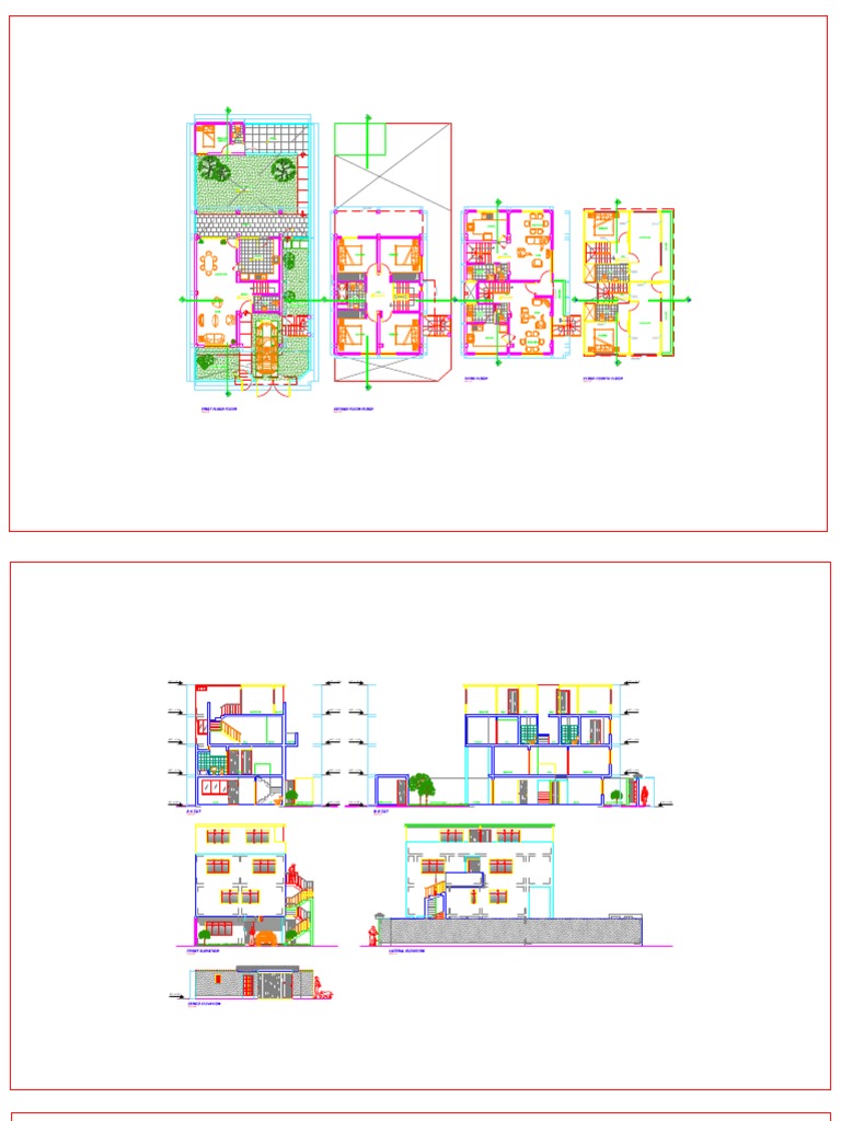4 Storey Building | PDF | Buildings And Structures | Residential Buildings