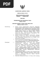 Contoh SK SDGs Desa | PDF