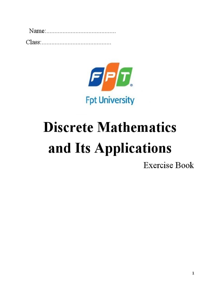 Discrete Mathematics and Its Applications: Exercise Book | PDF | Vertex (Graph Theory) | Argument