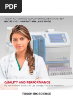 K151321 Bio-Rad D100 Variant | PDF | Glycated Hemoglobin | Hematology