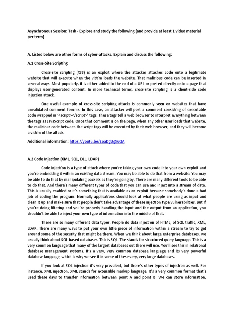 Asynchronous Task - July 7, 2022 | PDF | Databases | World Wide Web