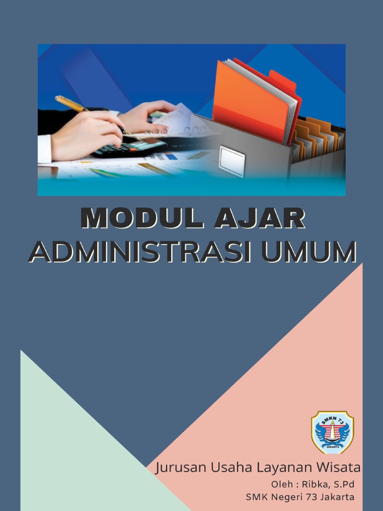 Cover Modul Ajar Administrasi Umum | PDF