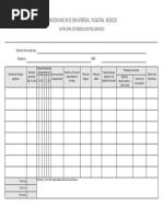 Bitacora de Residuos Peligrosos 1 | PDF | Residuos | Contaminación