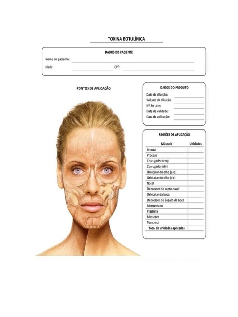 Ficha Botox | PDF