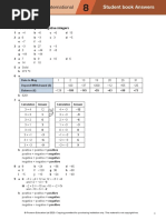 Answers Cambridge Checkpoint Mathematics Practicebook 8 | PDF | Mean | Rectangle