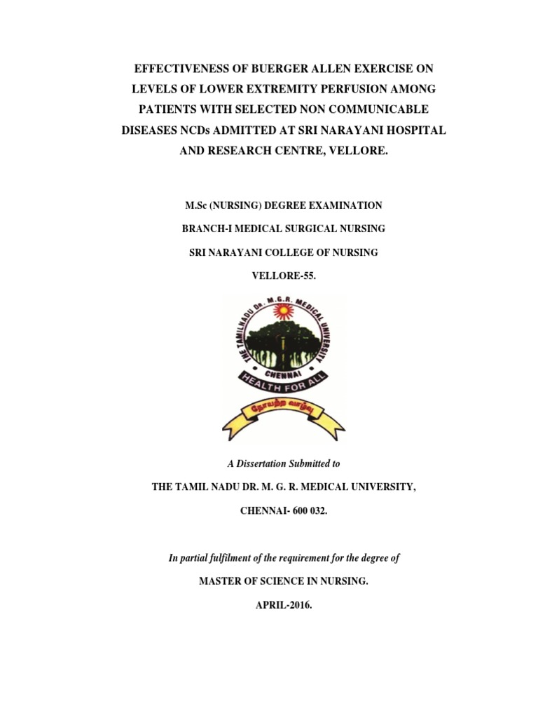 Burger Allen Exercises PDF | PDF | Hypertension | Cardiovascular Diseases