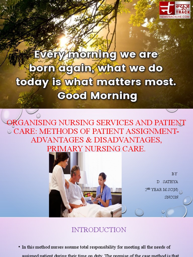 Patient Assignment Method | PDF | Nursing | Patient