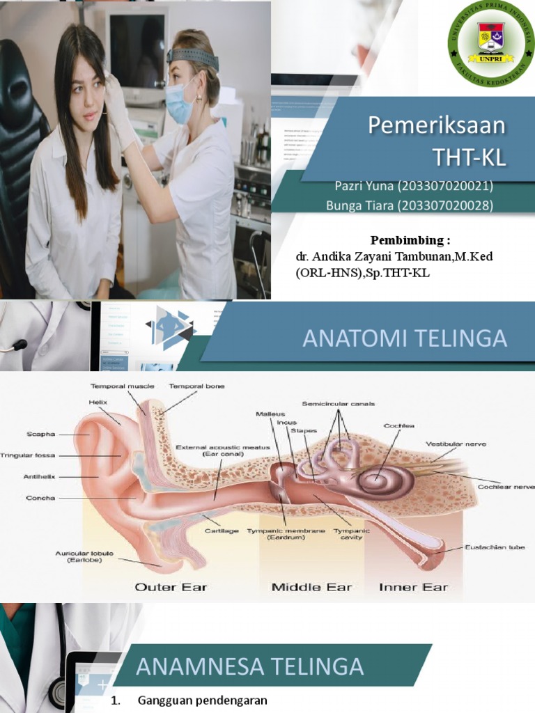 Pemeriksaan THT - KL | PDF