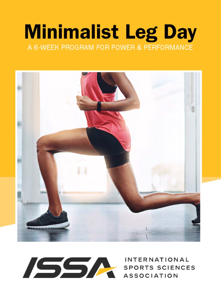 Issa-Ebook-Leg-Day 2 | PDF | Weight Training | Strength Training