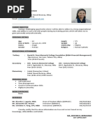 Deck Cadet Resume and Application | PDF