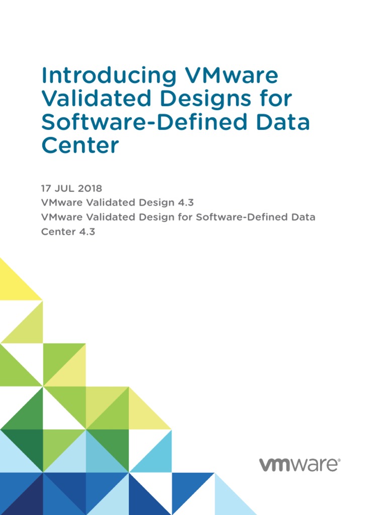 Vmware Validated Design 43 SDDC Introduction | PDF | Cloud Computing | Virtualization