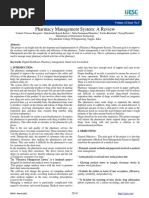 Pharmacy Management System: Problem Statement | PDF