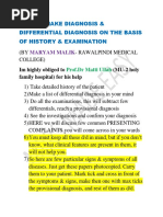 Common Signs and Symptoms of Diseases (Pathognomonic Sign) | PDF ...