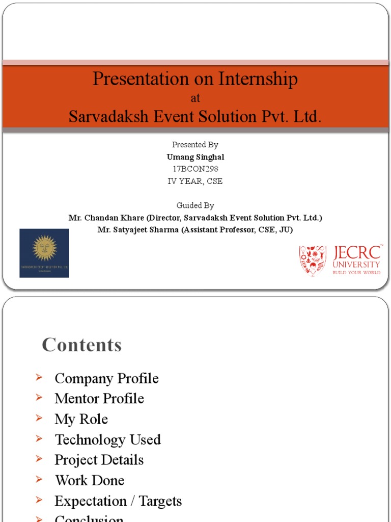 Internship | PDF | Android (Operating System) | Java (Programming Language)