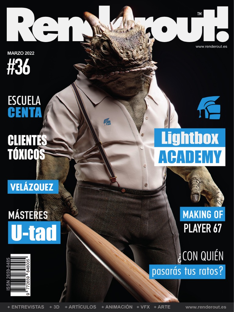 36 Renderout Marzo 2022 | PDF | Animación | Videojuegos