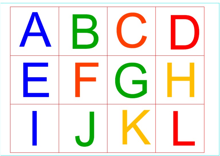 Alpbet Matching 1 | PDF