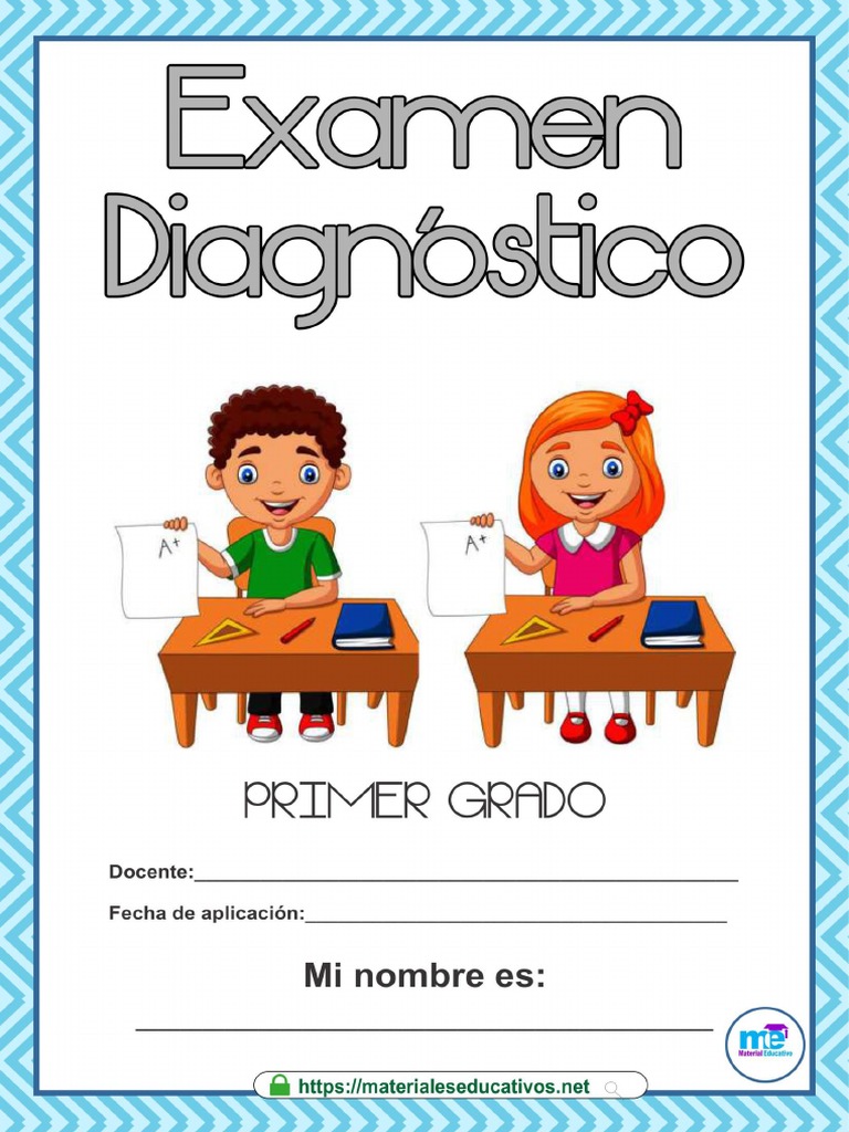 Examen Diagnostico Primer Grado Primaria | PDF