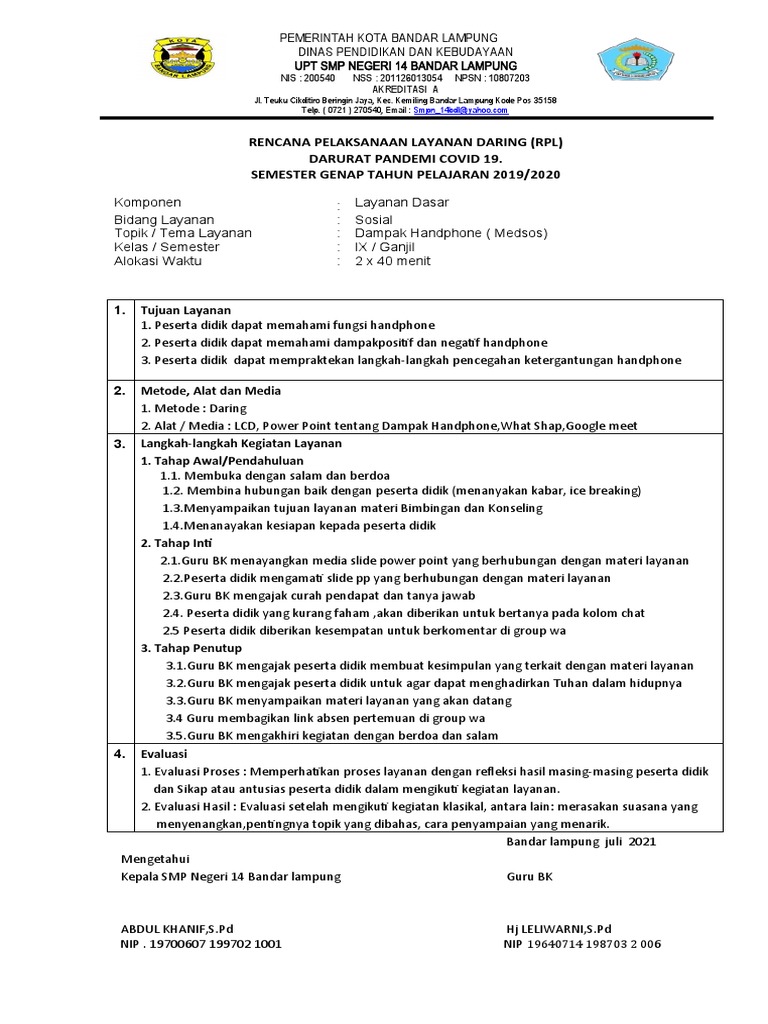 8.-RPL Dampak HP | PDF | Karier & Perkembangan