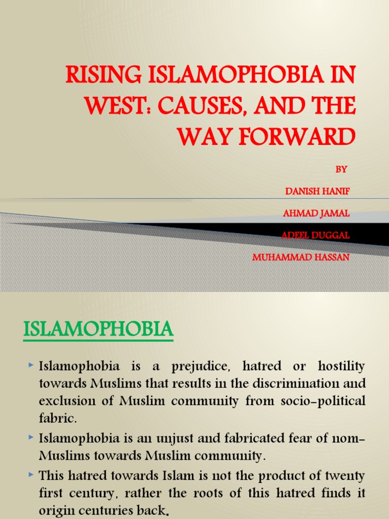 Rising Islamophobia in West | PDF | Islamophobia | Discrimination & Race Relations