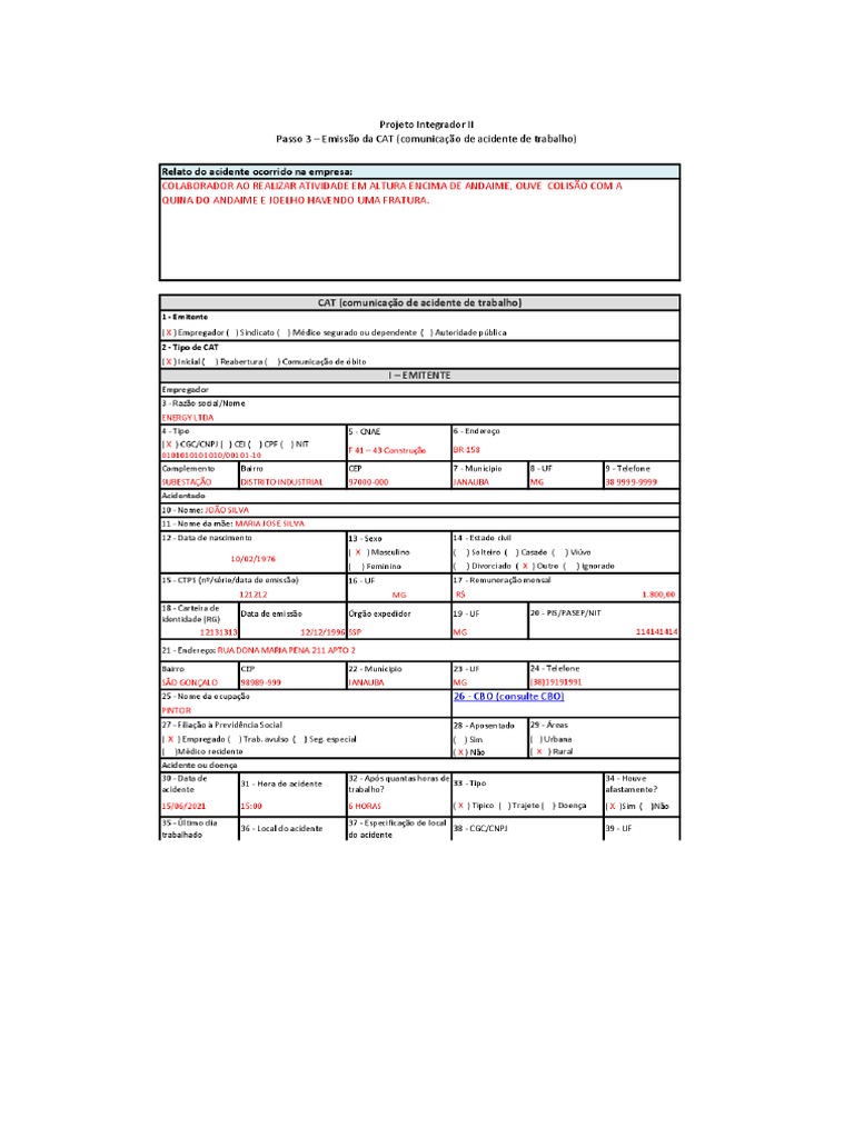 Projeto Integrador 2 | PDF