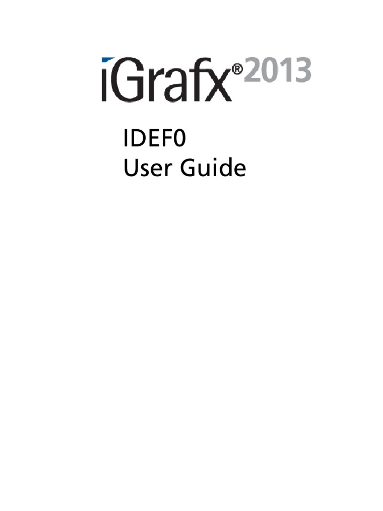 Idef0 User Guide | PDF | Menu (Computing) | Software