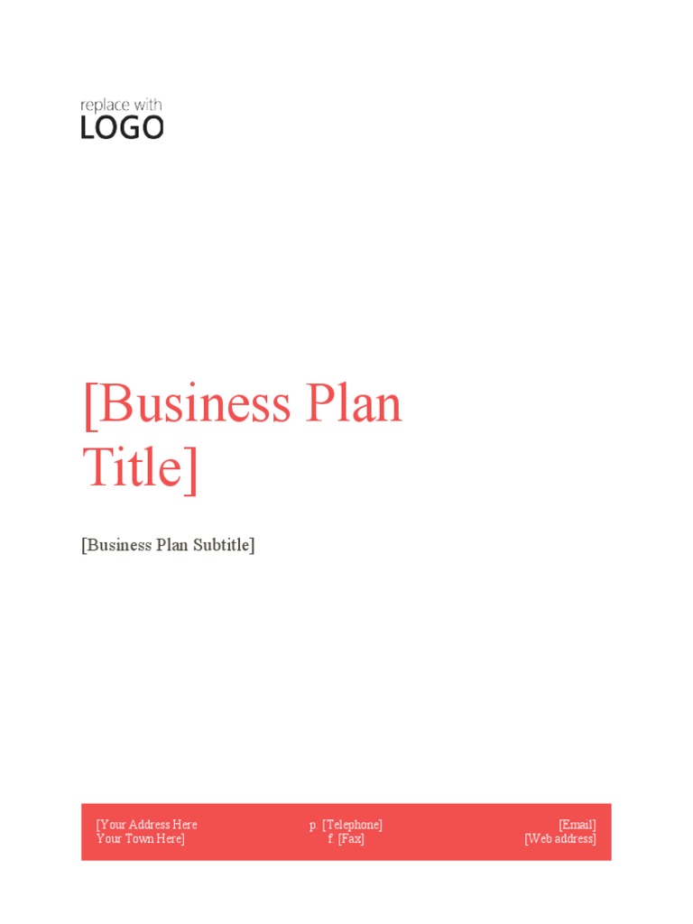 Business Plan Template With Examples | PDF | Pricing | Marketing