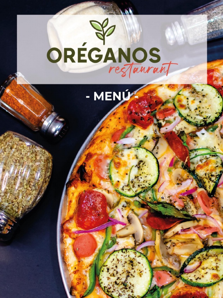 Menú Oréganos Restaurant | PDF