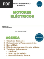 Procedimiento de Megado para Motores Eléctricos | PDF | Inductor | Motores