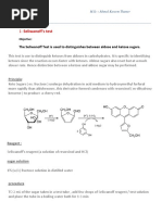 Lab Report#3 Carbohydrate Test - Fehling's Test | PDF | Carbohydrates ...