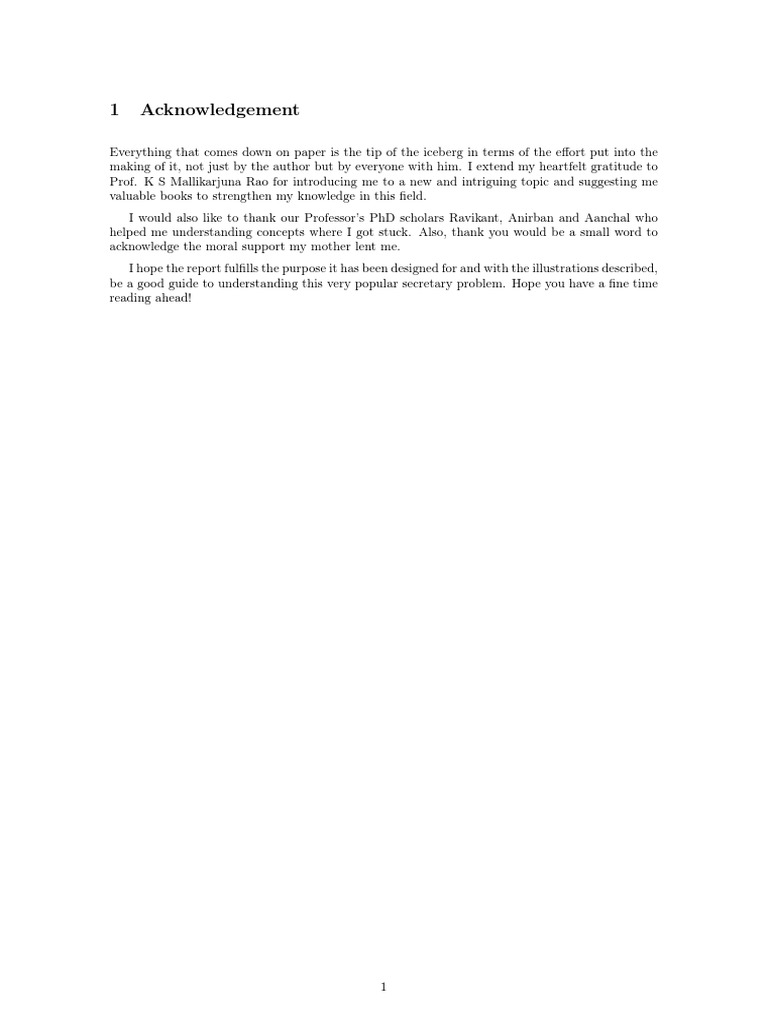 Revisiting Secretary Problem | PDF | Dynamic Programming | Mathematical ... Revisiting Secretary Problem | PDF | Dynamic Programming | Mathematical ...
