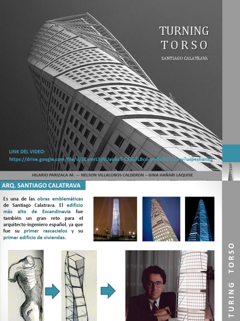 Turning Torso: Icono de Calatrava | PDF | Ingeniero civil | Sectores ...