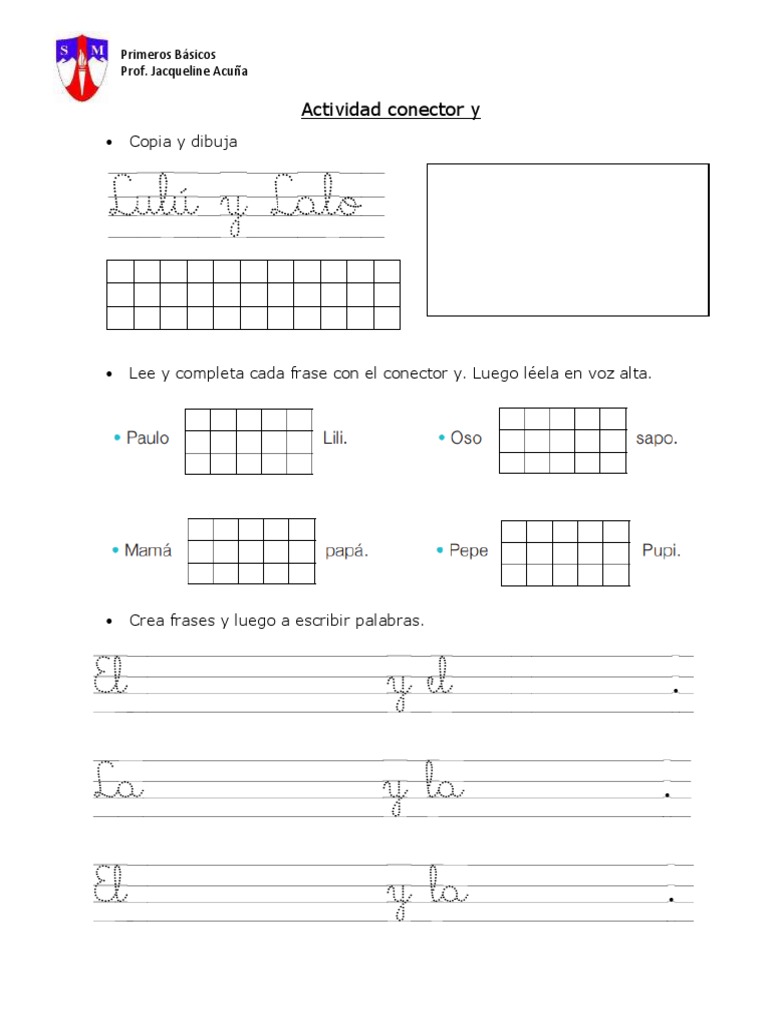 Actividad Conector y | PDF
