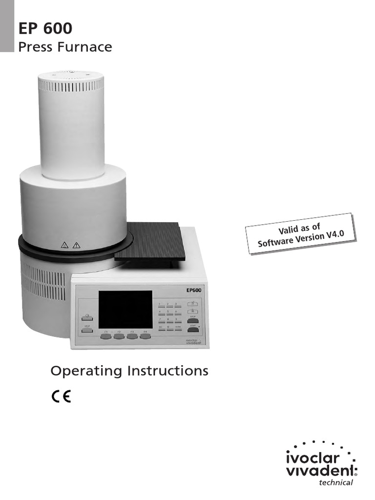 Ivoclar EP600 Manual | PDF | Electrical Connector | Ac Power Plugs And ...