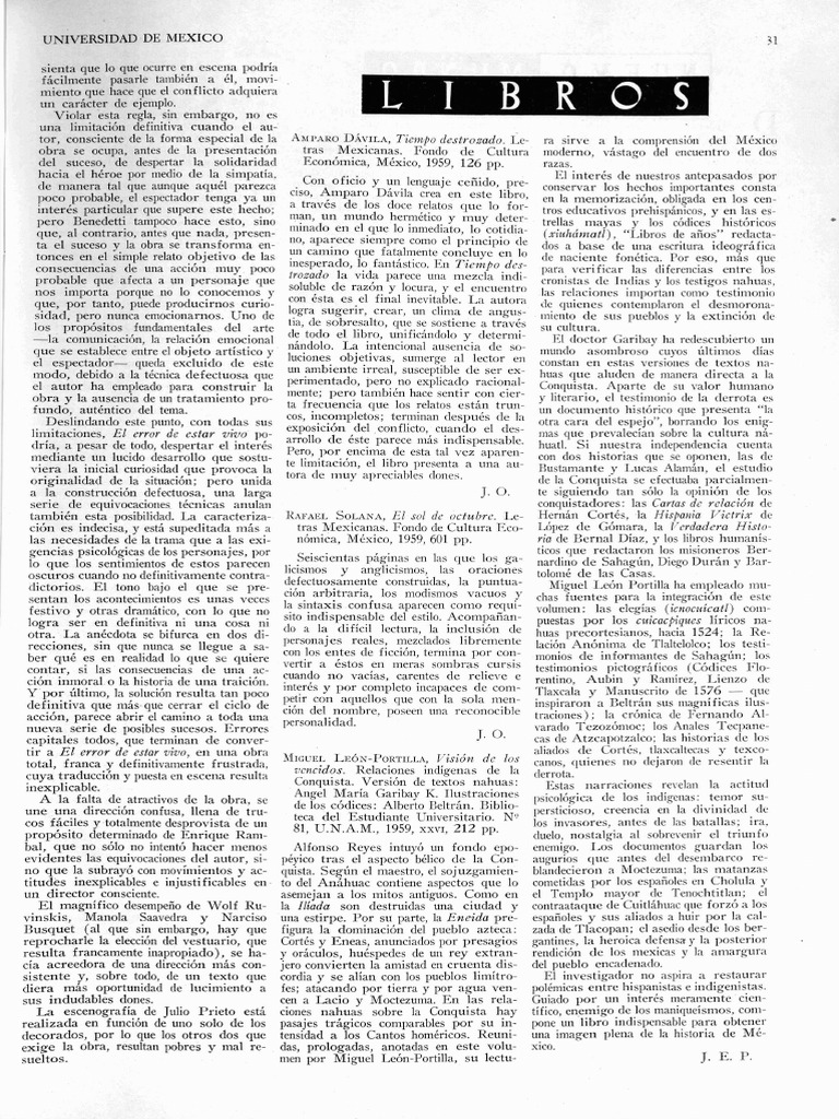 Amparo Davila | PDF | México | Mesoamérica