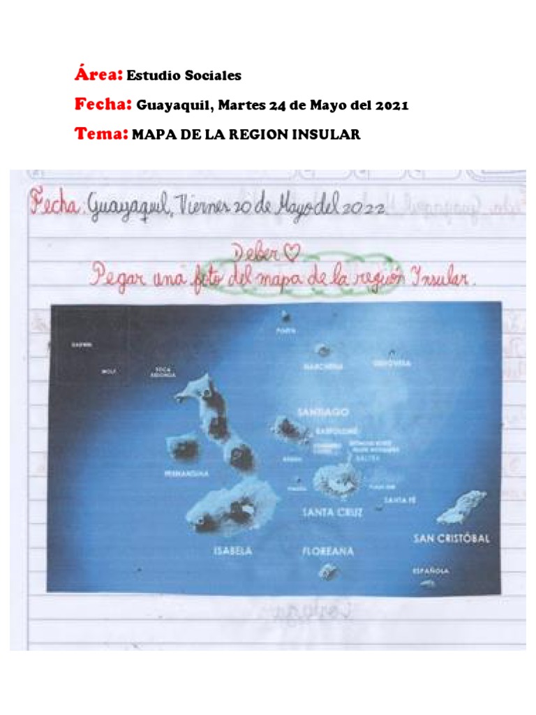 Mapa de La Region Insular | PDF