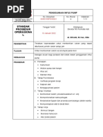 SOP Pemasangan Infus Lengkap Sesuai Standar Akreditasi | PDF