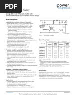 Tny253/254/255 Tinyswitch Family: Energy Efficient, Low Power Off-Line ...