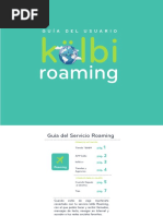 Guía de Roaming Internacional en 50+ Países | PDF | Itinerancia | Industrias de servicio
